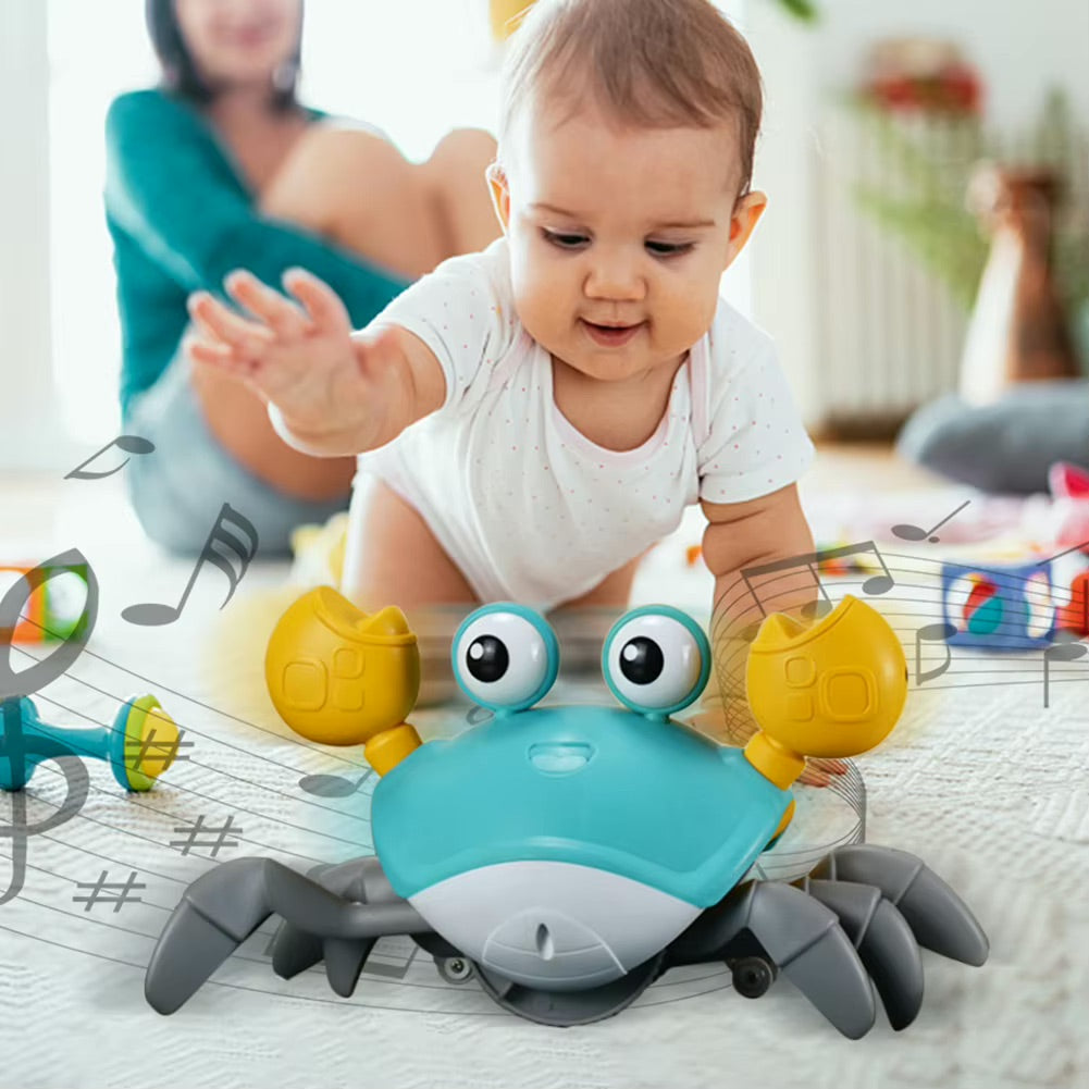 Tummy Time Crawling Crab – Swaddler To Toddler